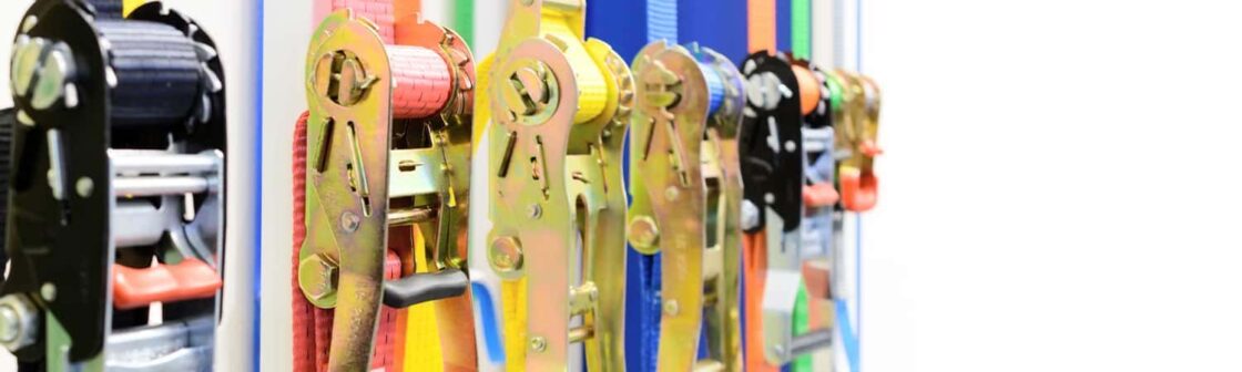 3 Common Tie Down Strap Buckles - AGM Container Controls