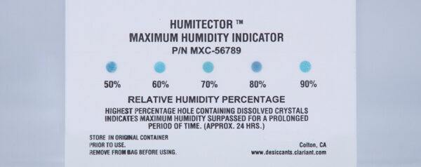 How to Read Humidity Indicator Card - AGM Container Controls