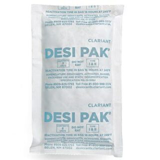 DESI PAK Tyvek Bags - Clay Desiccant - AGM Container Controls